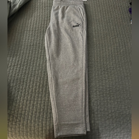 Puma | Pants | Puma Grey Tapered Sweatpants Xxl | Poshmark